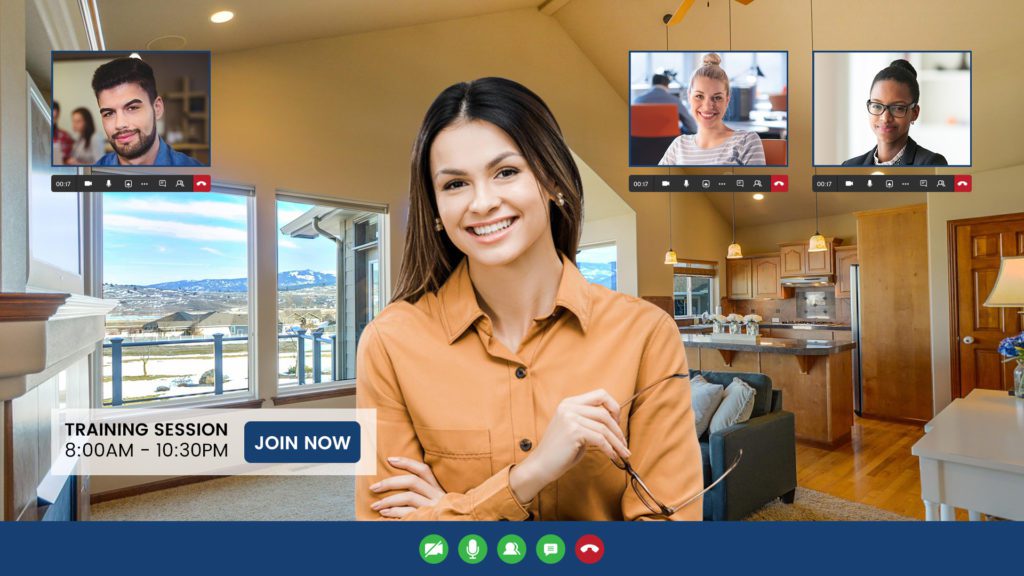 Awesome backgrounds for video calls. | Huddlet